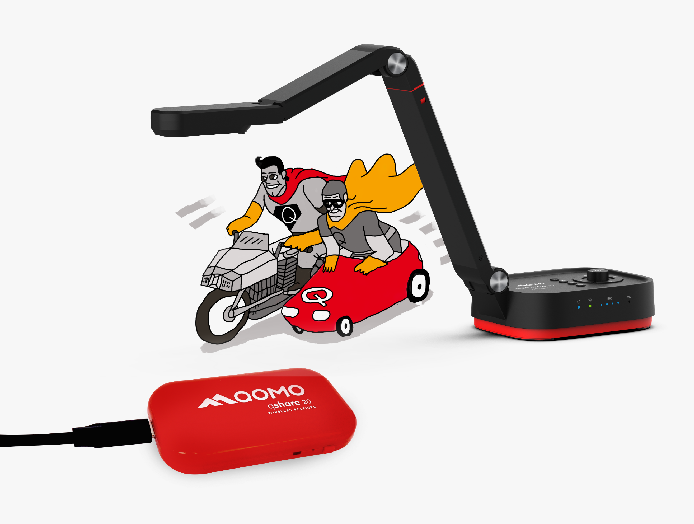 Better Together: Unleash Your Potential with the Newest Doc Cam Duo | QOMO